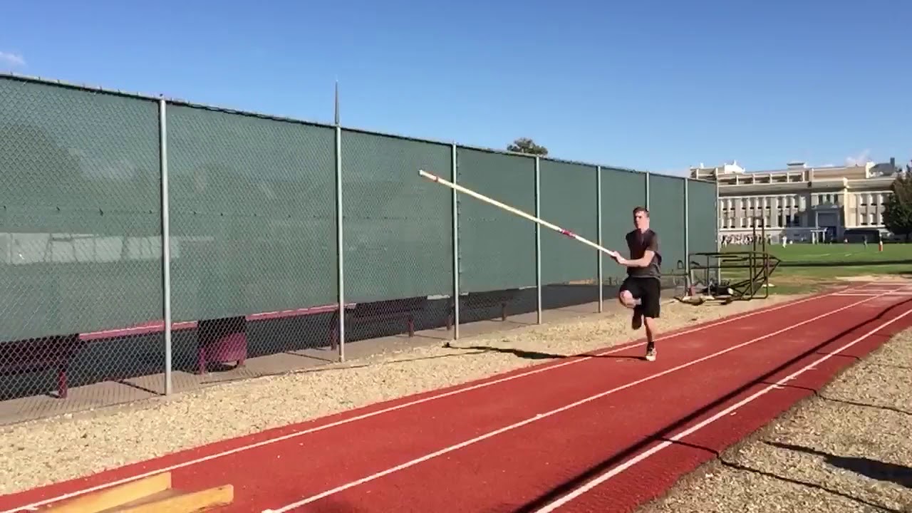 Polevault 5 step slide box #1 - YouTube