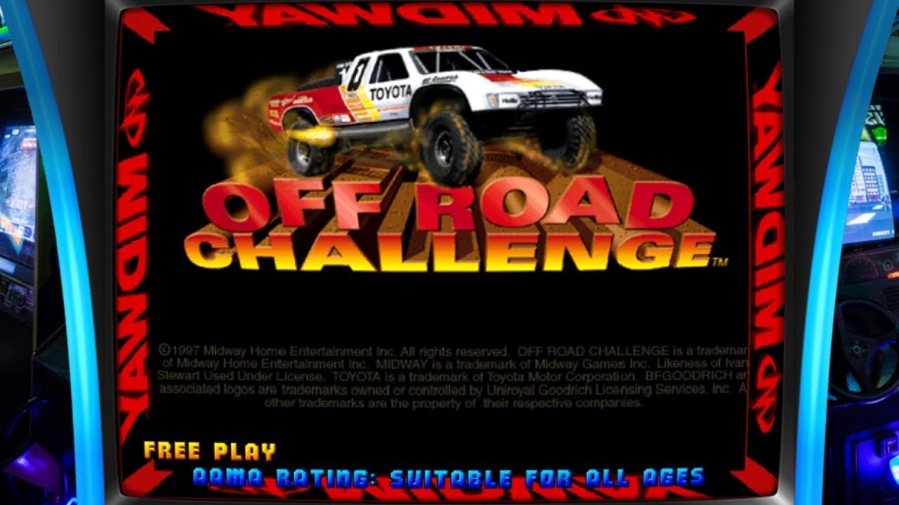 Off Road Challenge (Arcade - Midway - 1997) - YouTube