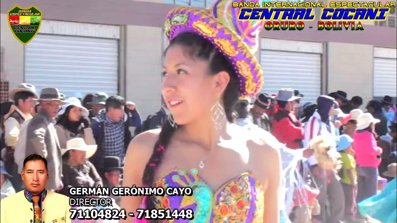 MORENADA CENTRAL JESÚS DE MACHACA - BANDA CENTRAL COCANI DE ORURO (Director GERMÁN GERÓNIMO CAYO ...