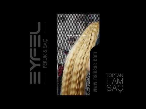 Platin Permalı Saçlar - Toptan Ham Saç