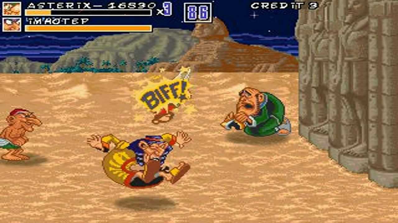 Asterix and Caesars Challenge OPENBOR 720P HD Playthrough - ACT 2 - YouTube