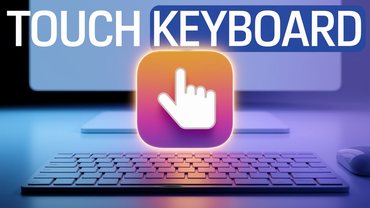 How to Add Touch Keyboard to Taskbar on Windows 10/11 - YouTube