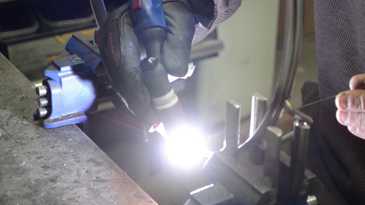 Welding Ears On Moderna Crown - YouTube