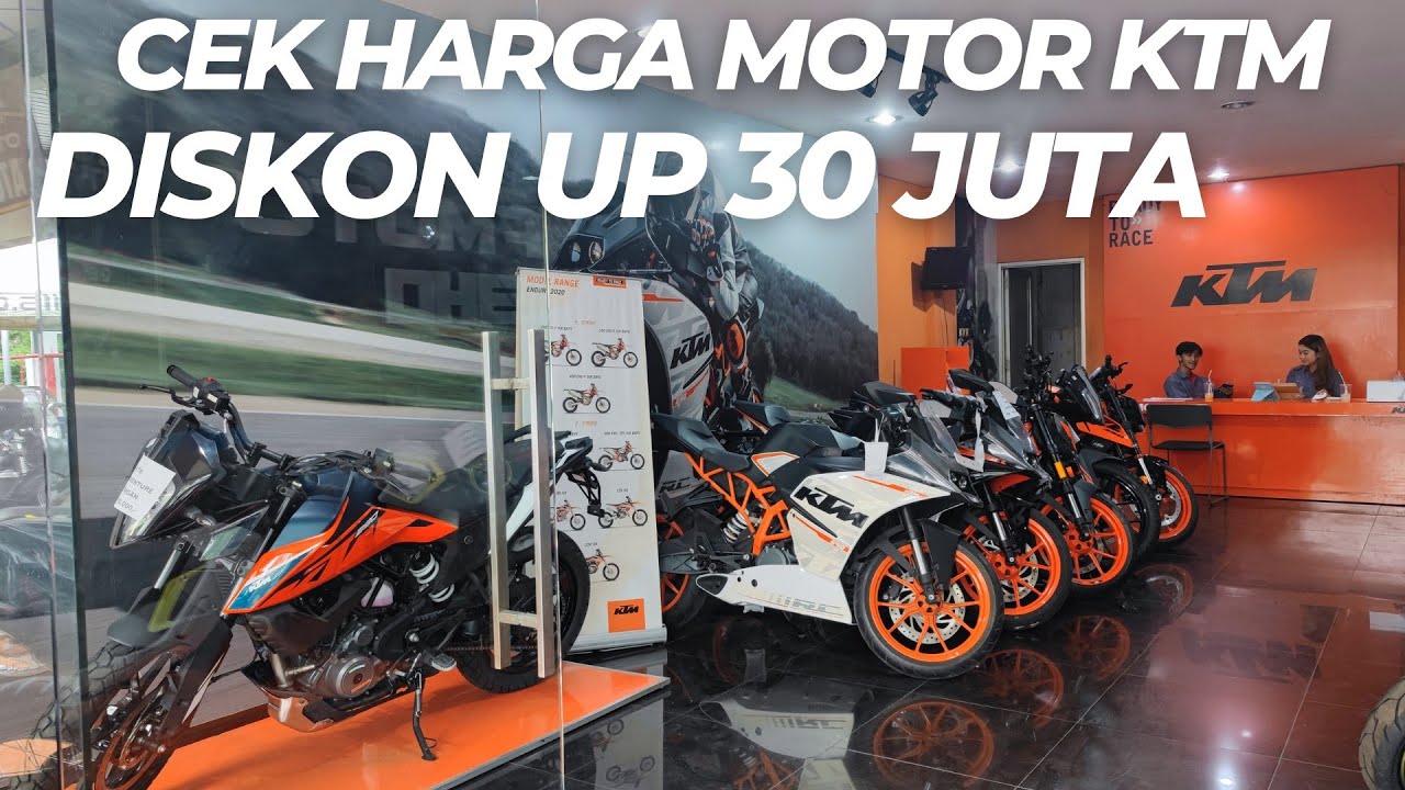 Cek Harga Motor Brand KTM Bandung Ada Promo Apa Aja? - YouTube