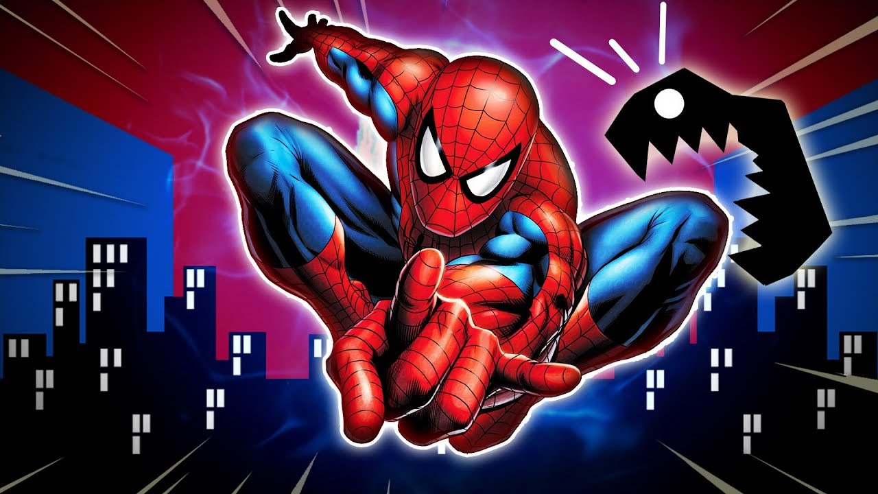 SPIDERMAN IN GEOMETRY DASH! - YouTube