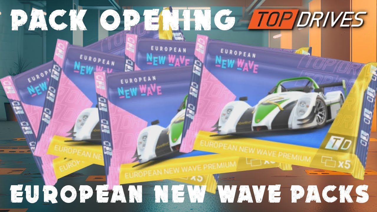 Top Drives Pack Opening - 5x European New Wave Ceramic Packs - YouTube
