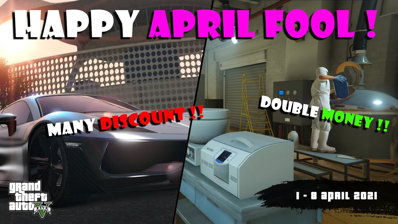 HAPPY APRIL FOOLS !! WEEKLY UPDATE 1 - 8 APRIL 2021 - GTA V PC ONLINE ...