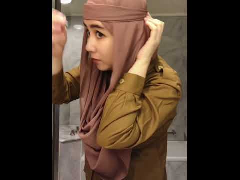 Tutorial HIJAB PNS ala PRAMUGARI ETIHAD AIRWAYS
