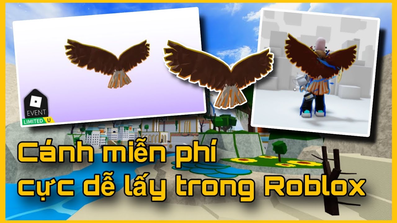Vật phẩm miễn phí trong Roblox: Backpack Explorer Bald Eagle Wings ...