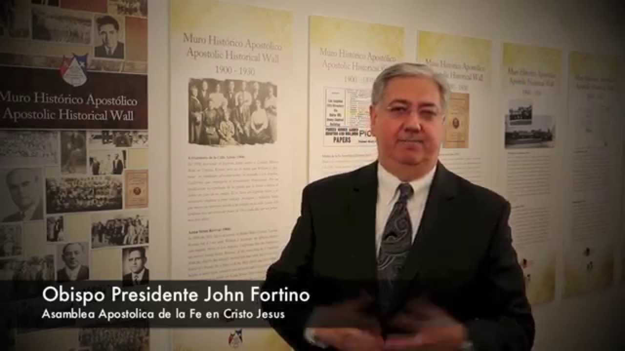 Bishop President John Fortino Greeting - YouTube