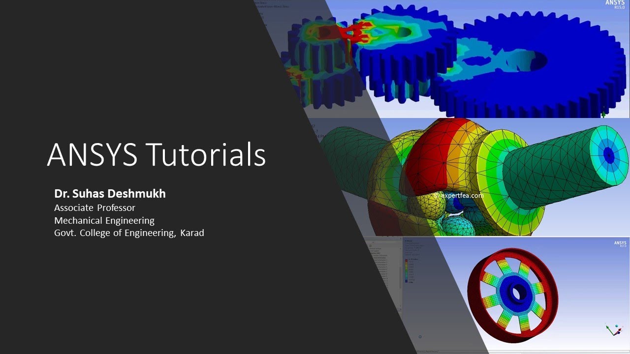 Ansys 1D Analysis Truss Analysis - YouTube