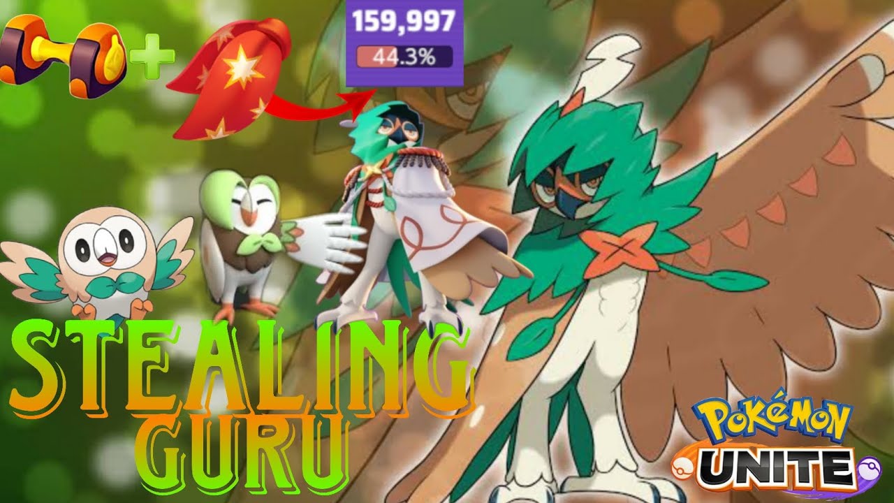 deciduous Pokemon gameplay in Pokemon unite gameplay in Hindi - YouTube