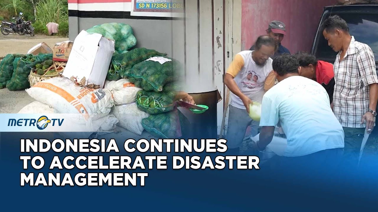 Post-Disaster Recovery Efforts Continue in Indonesia - YouTube