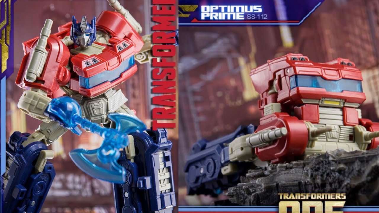 New Transformers One Studio Series Optimus Prime action figure in hand ...