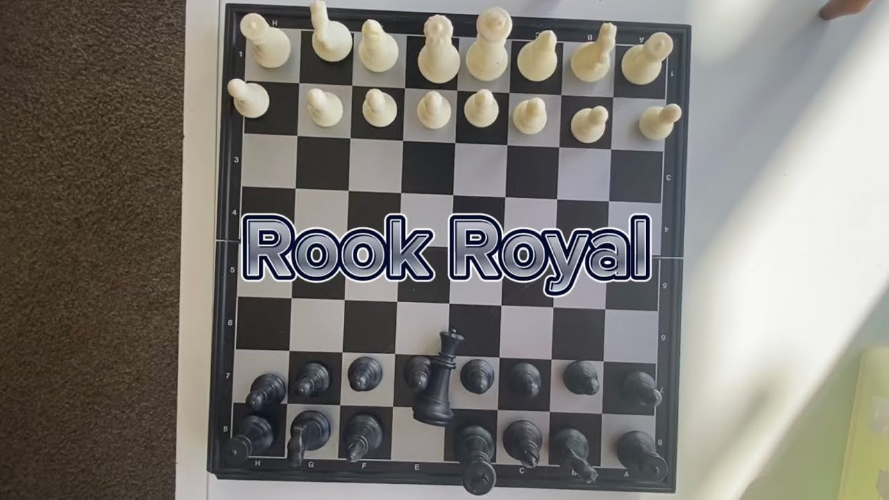 I Made up a brand-new game Rook Royal - YouTube