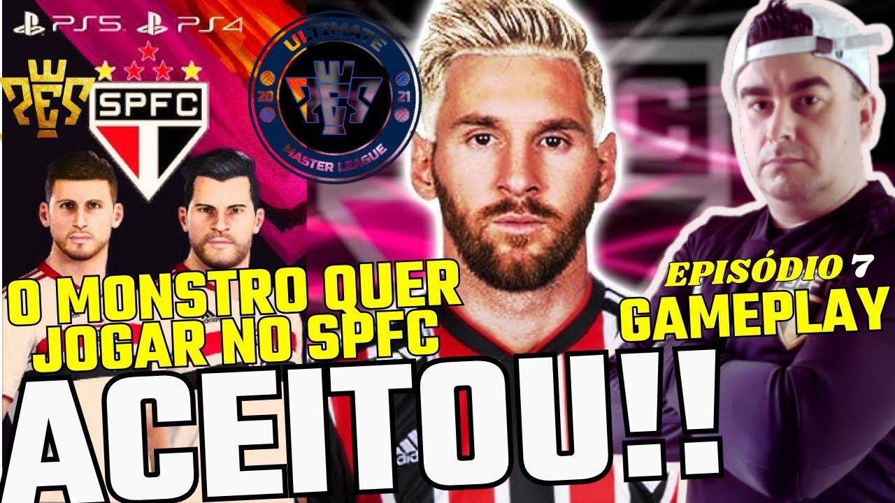 ACEITOU!! MESSI o MONSTRO vai jogar no SP do JOVA l eFootball: MASTER ...