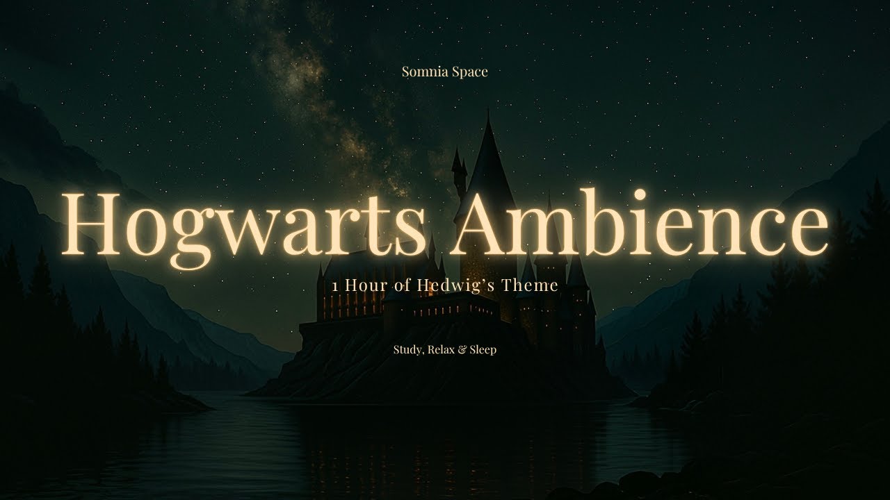 1 Hour of Hedwig’s Theme — Magical Hogwarts Ambience for Study, Relax ...