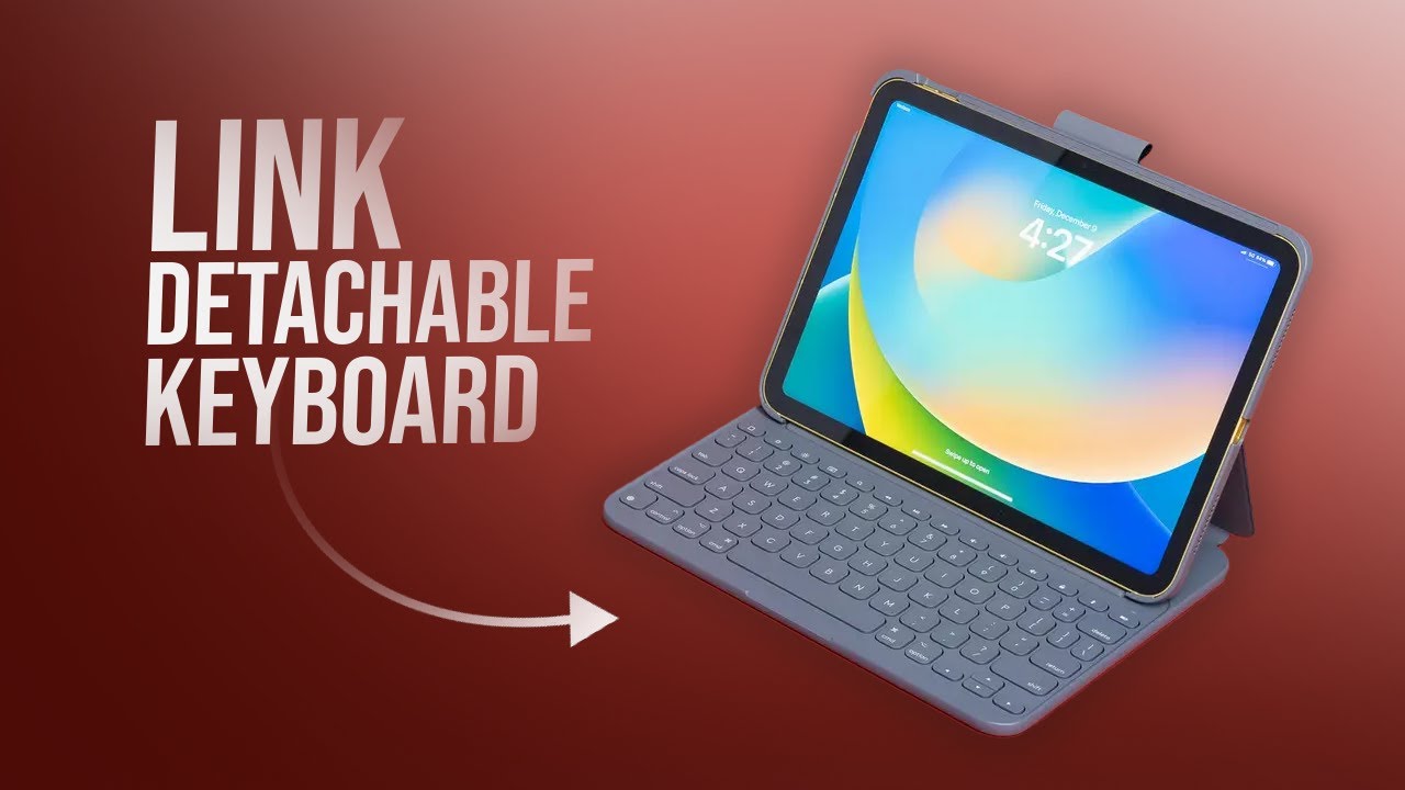 How to Link Detachable Keyboard to iPad (tutorial) - YouTube