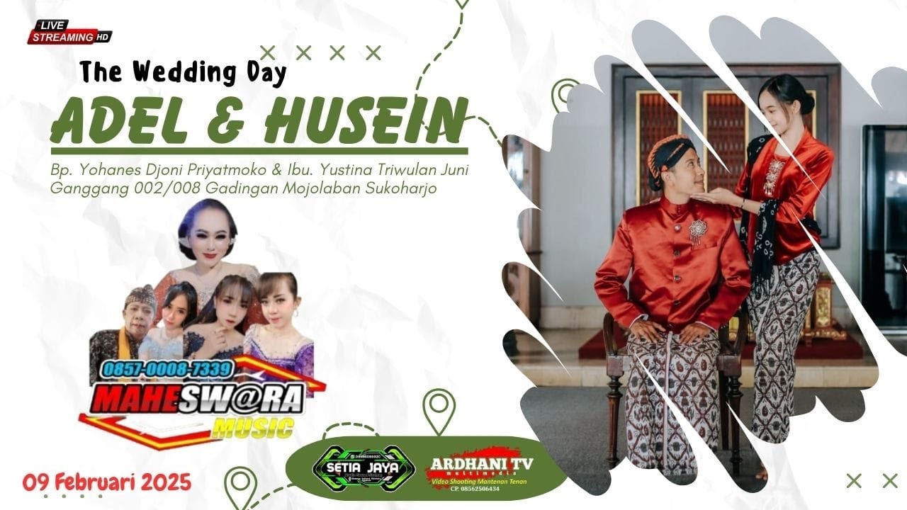 🔴📡LIVE ARDHANI TV Part 3 || CS. MAHESW@RA MUSIC || SETIA JAYA SOUND || GANGGANG, 09 FEBRUARI ...