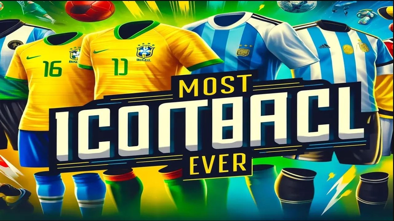 The Most Iconic Football Kit Designs Ever! (Part-1) - YouTube