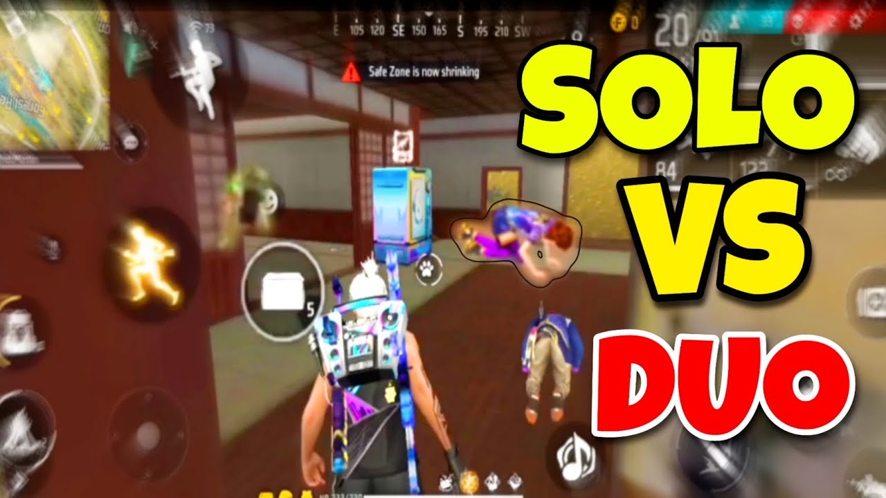 Solo Vs Duo Game Play Free Fire 🔥 || Free Fire Max - YouTube