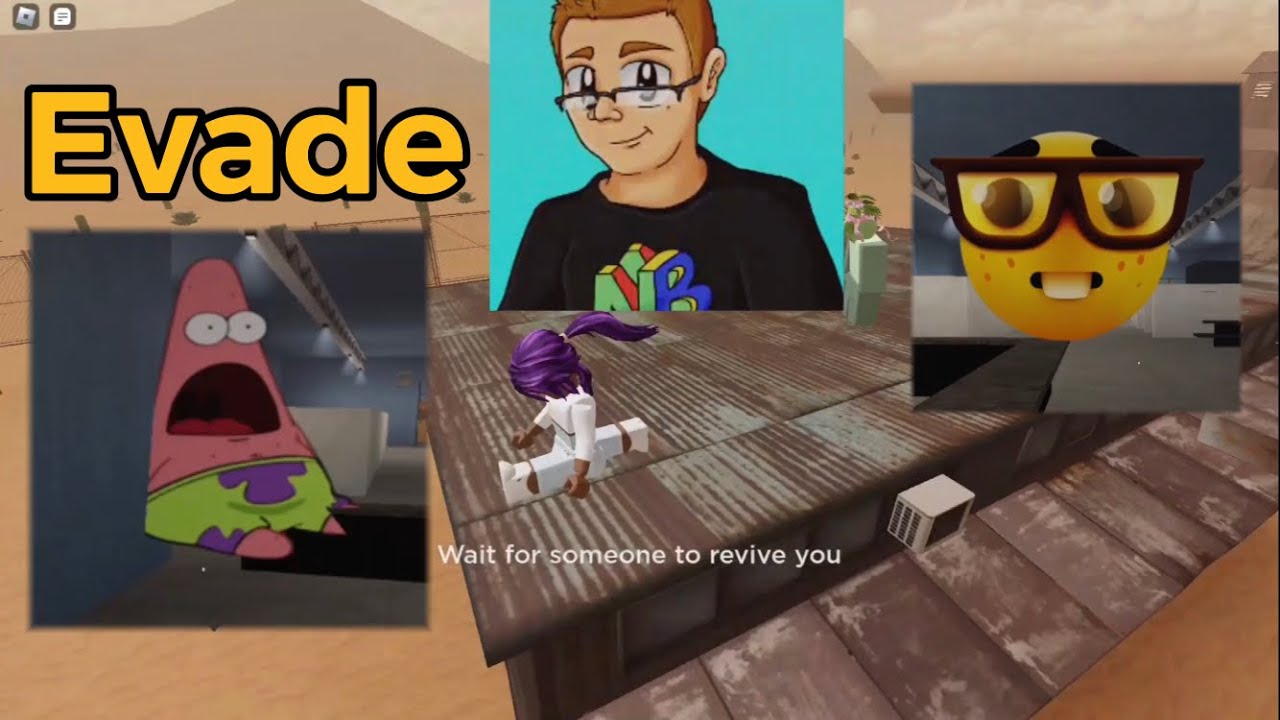 Roblox Evade Funny Moments (memes) - YouTube