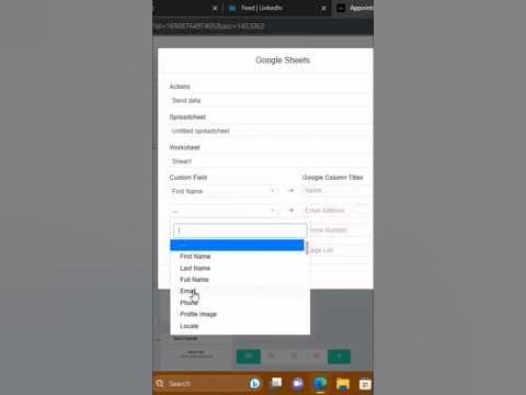Google Sheet Integration #shorts - YouTube