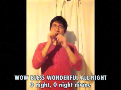 O Holy Night ASL - YouTube