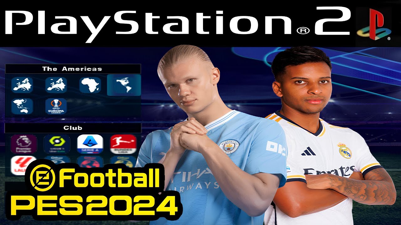 PES 2024 EFOOTBALL ISO PS2 ATUALIZADO EUROPEU DOWNLOAD - YouTube