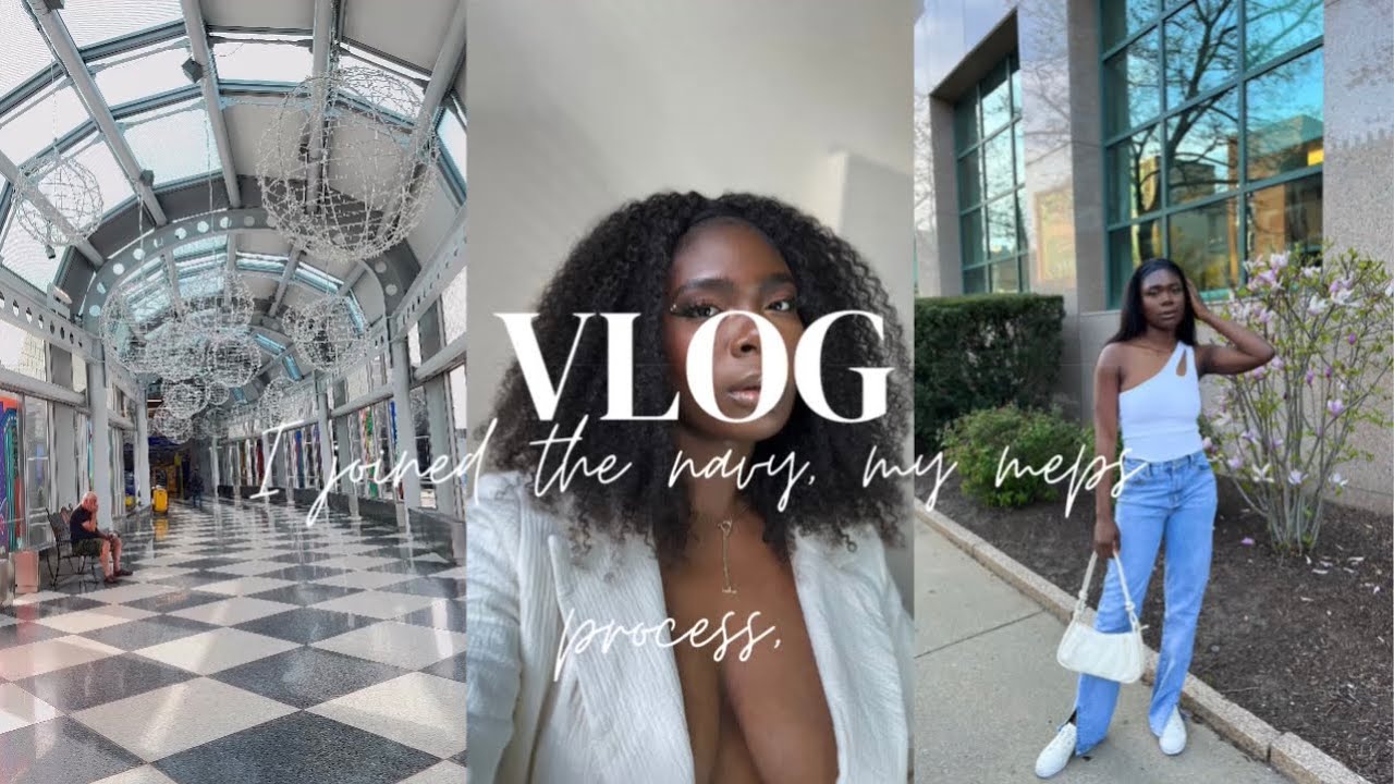Vlog: I joined the NAVY! Leaving my son behind, leaving home, MEPS ...