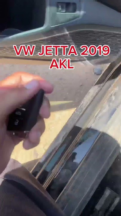 Volkswagen Jetta 2019 AKL smart key programming - YouTube