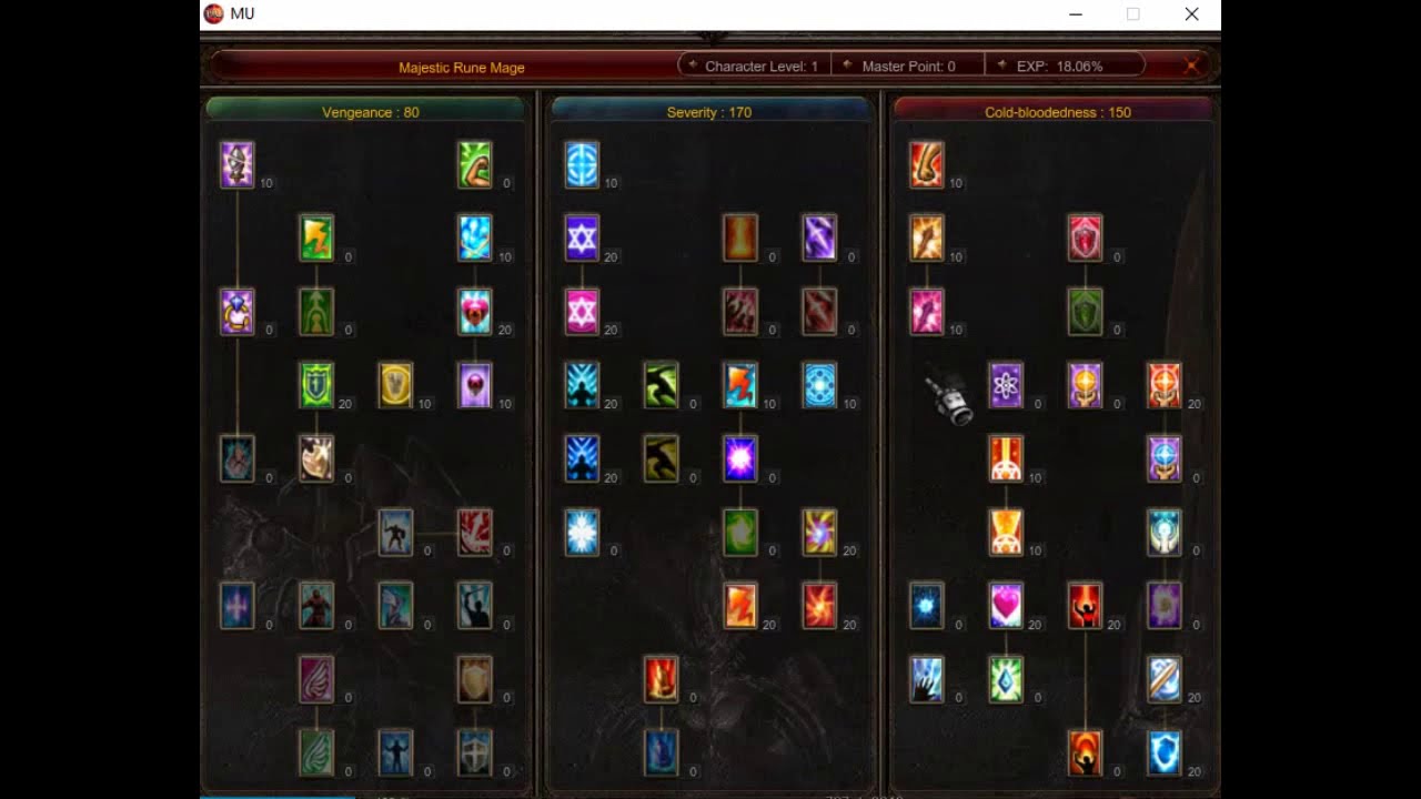 Rune Wizard en Abyss 1 HOT mu online - YouTube