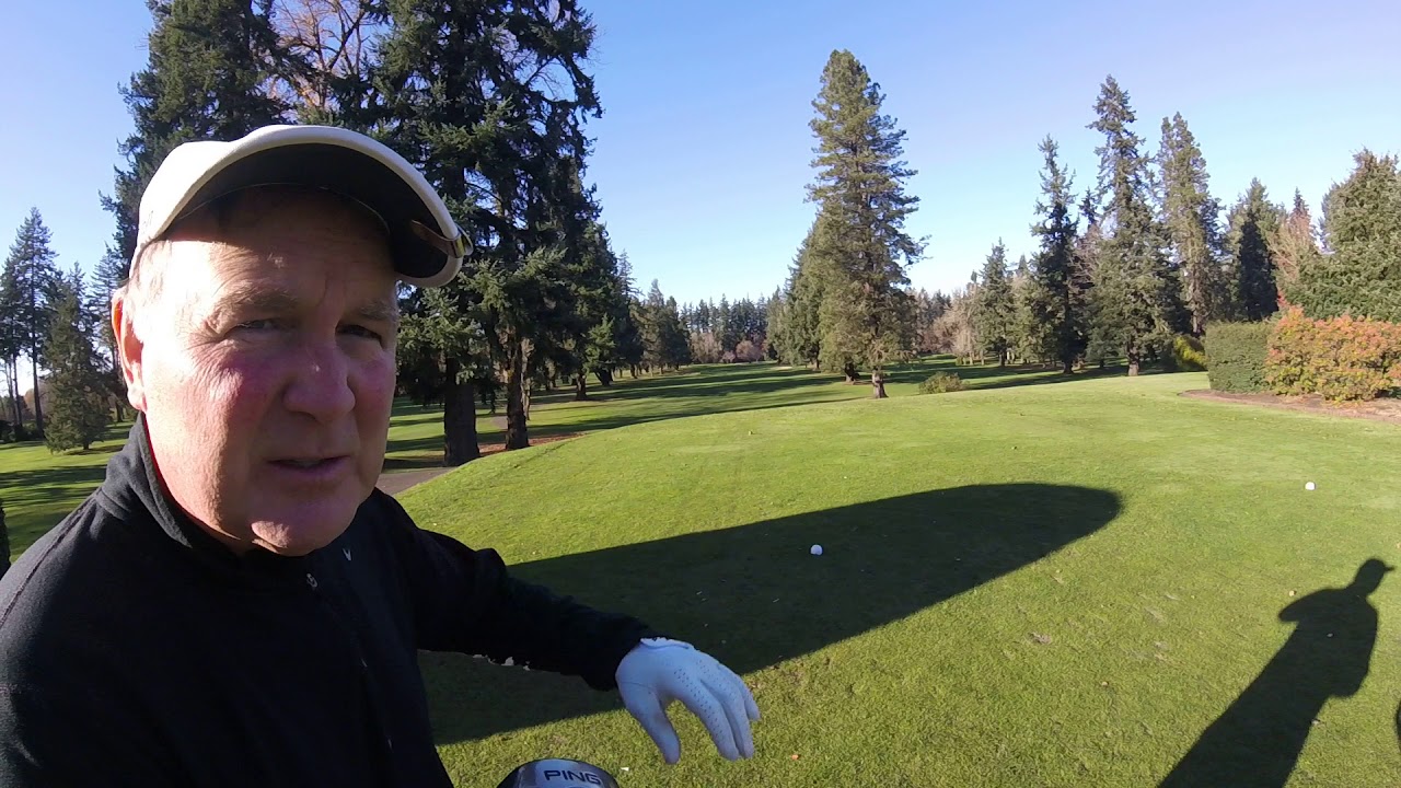 12 Step Golf Process - First Tee Jitters Hole 1 first shot - YouTube