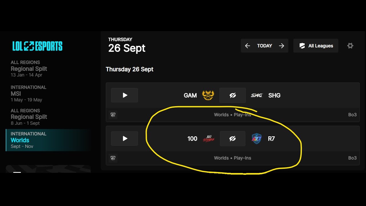 100 vs R7 Highlights ALL GAMES LoL Worlds 2024 Play Ins Round 1 100 Thieves vs Rainbow7 - YouTube