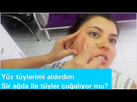 SİR AĞDA İLE YÜZ TÜYLERİMİ ALDIRDIM-SÜPRİZ HEDİYE ALIŞVERİŞİ