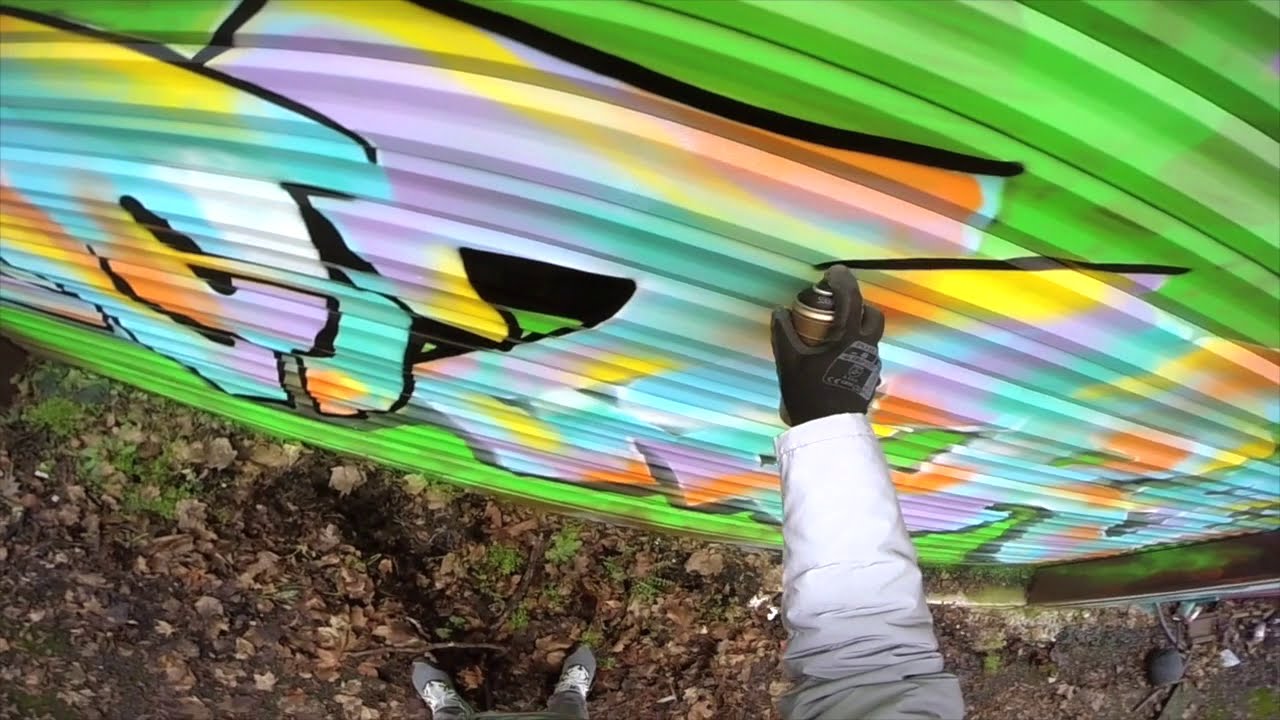Graffiti - DOZER CT // PRETTY COLORZ // Gopro 2019 - YouTube
