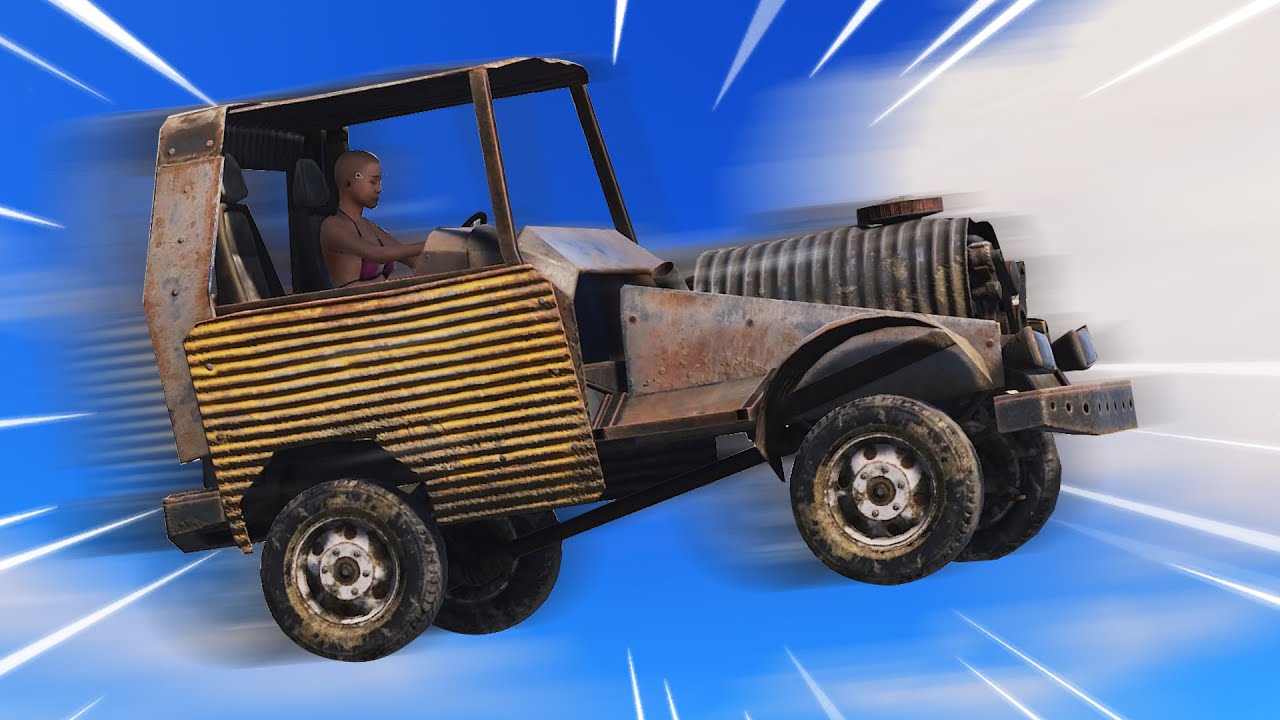We tried to do a 100 player car race in Rust... - YouTube