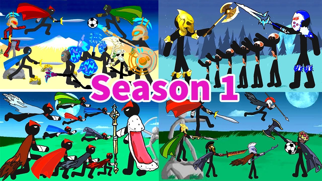 Season 1 - A Stick War Legacy Animation | Part 1-15 - YouTube