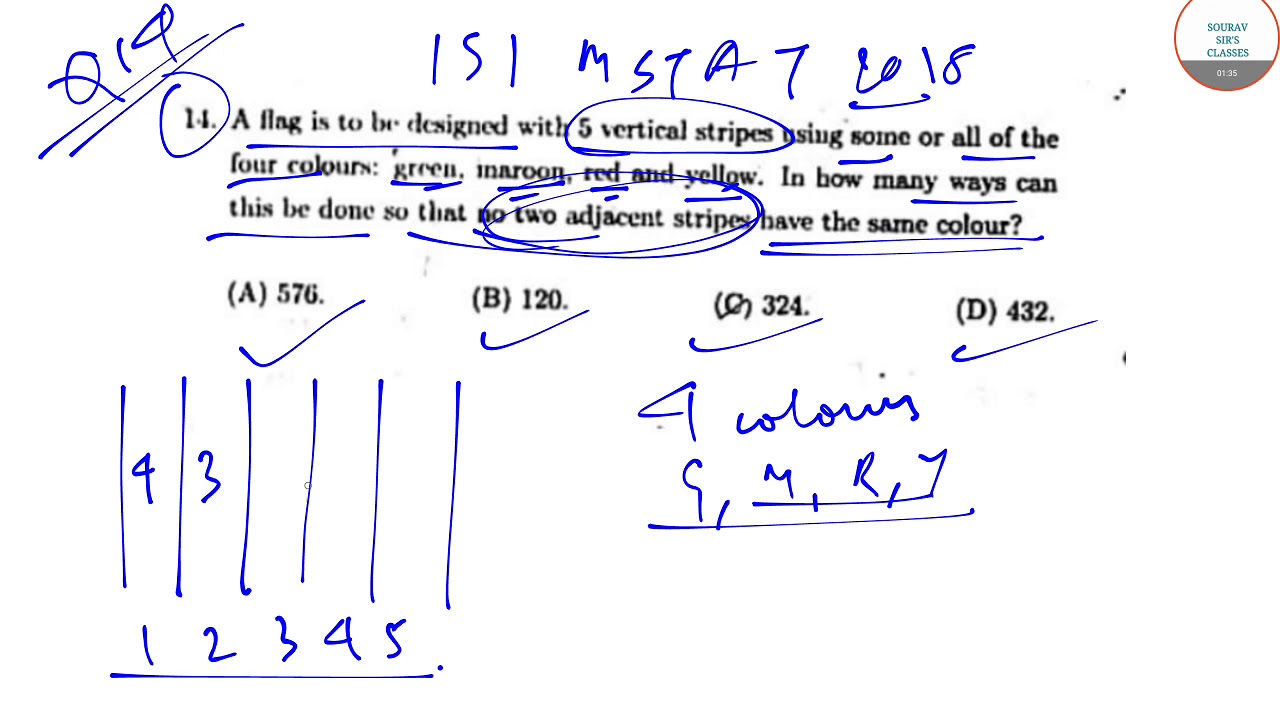 ISI MSTAT 2018 QUESTION PAPER SOLUTION WITH FULL AND DETAILED ...