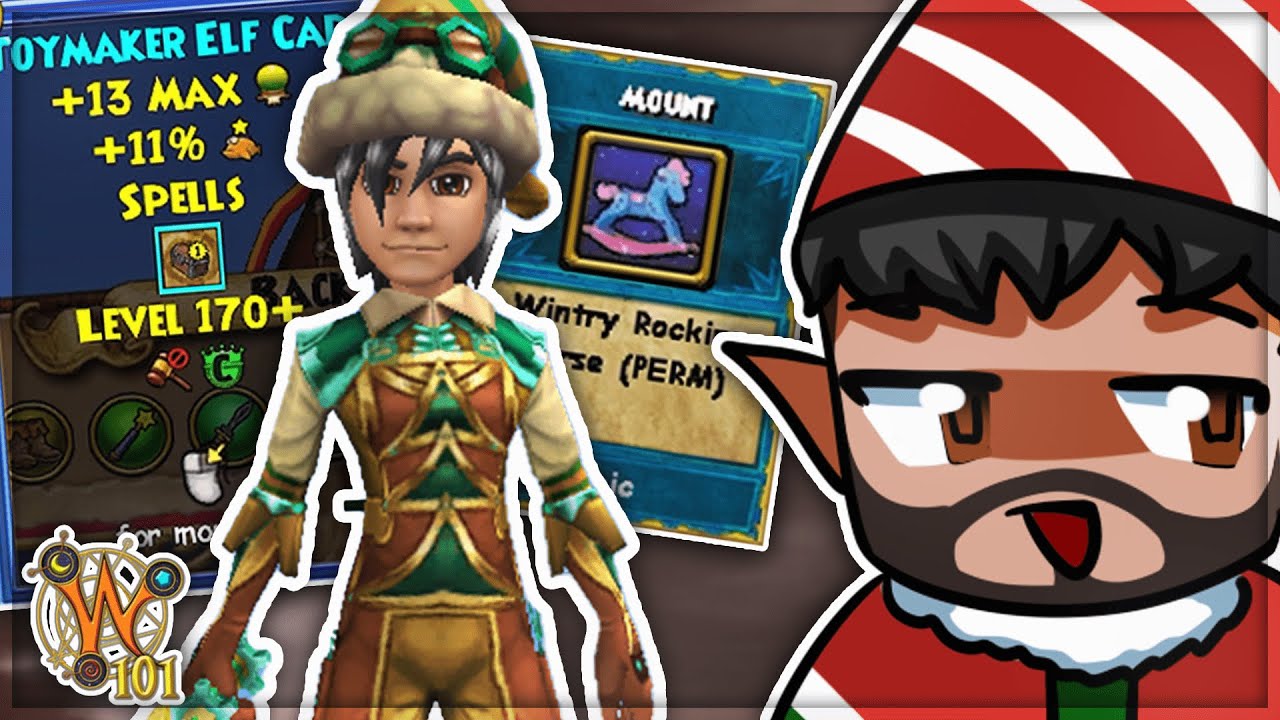 *NEW* Yuletide Elf Pack Opening!! - (Wizard101) - YouTube