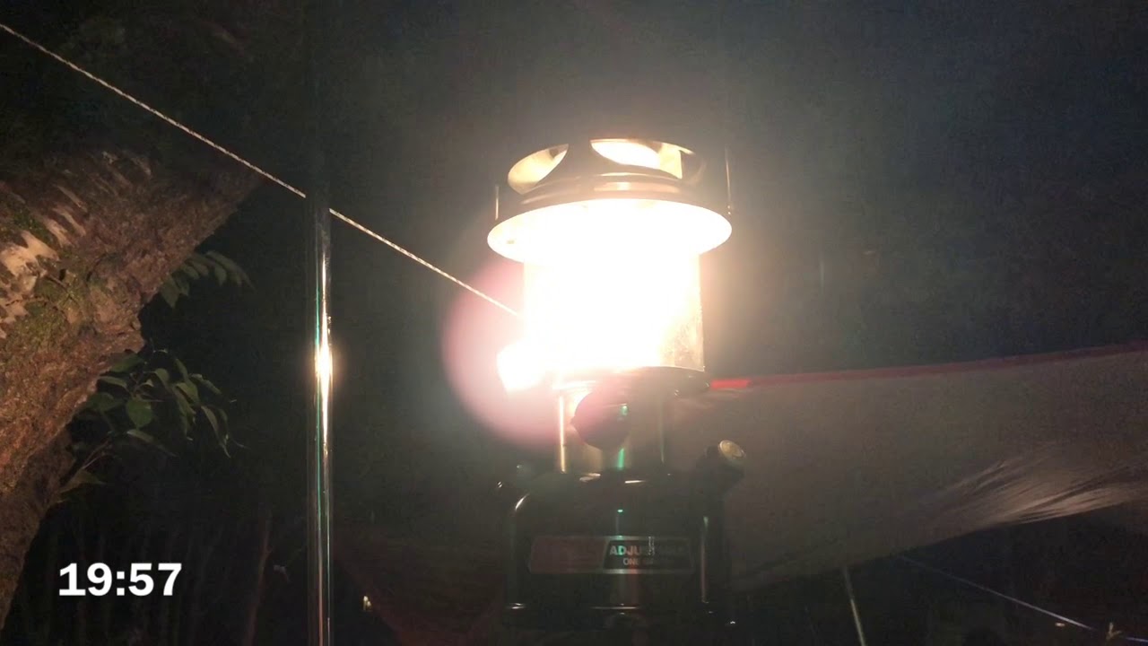 【Coleman lantern LAB】ガソリンランタンをキャンプで初投入！ランタン2台で超明るいサイトに！ ランタン沼へようこそ！オレ。7 - YouTube