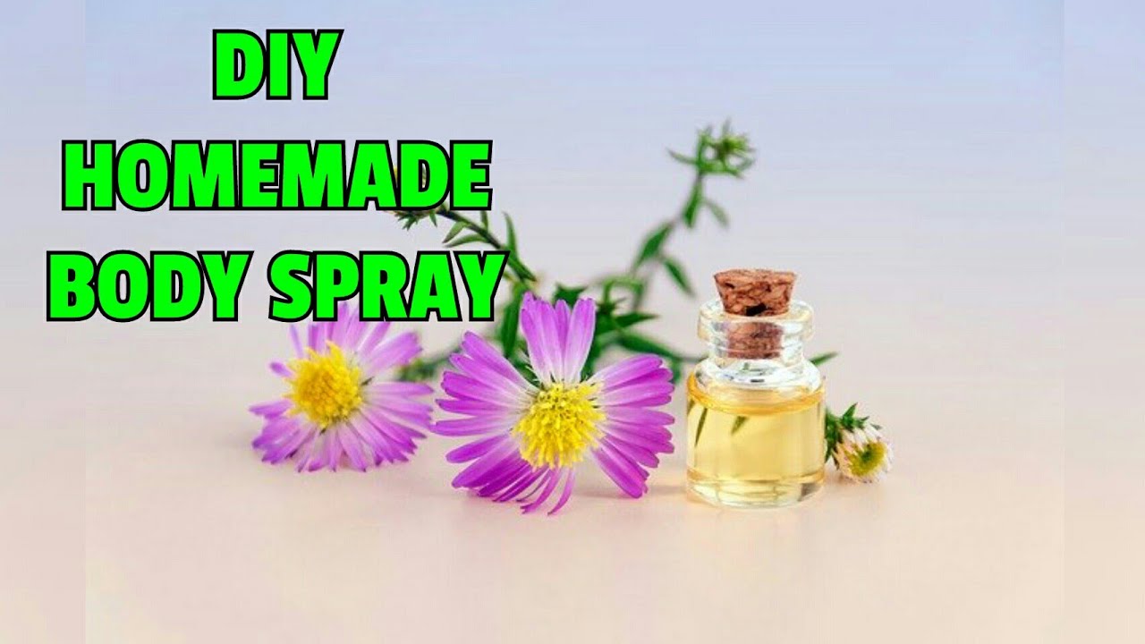 DIY Jasmine Body Spray | Natural Homemade Body Spray | How To Make Body ...