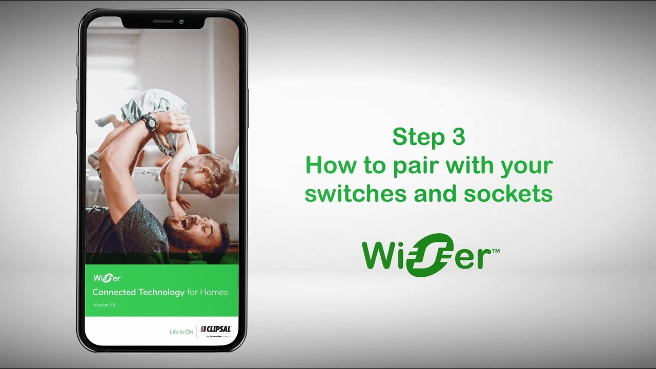 Pairing devices in the Wiser by SE app - YouTube