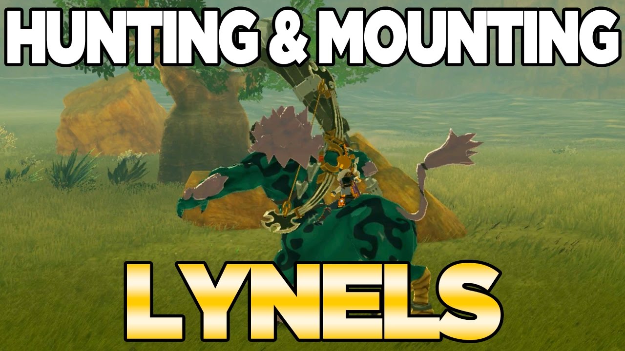 Mounting A Lynel In Breath Of The Wild Can We Do It Youtube