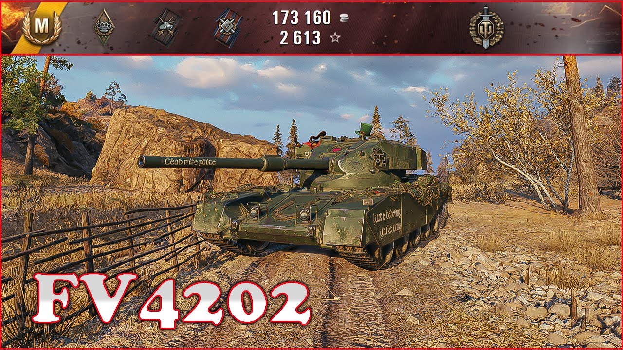 FV4202 - World of Tanks UZ Gaming - YouTube