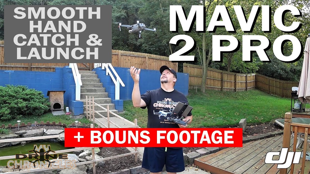 DJI Mavic 2 Pro Hand Catch & Launch | Bonus Footage - YouTube