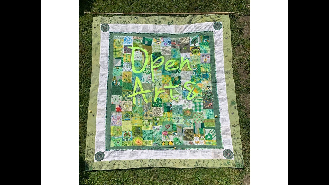 Open Arts Community Quilt - YouTube