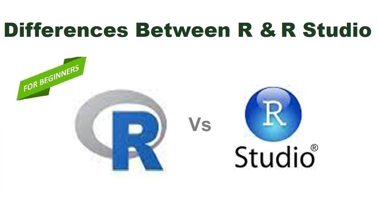 Differences Between R And R Studio Lecture 6 YouTube