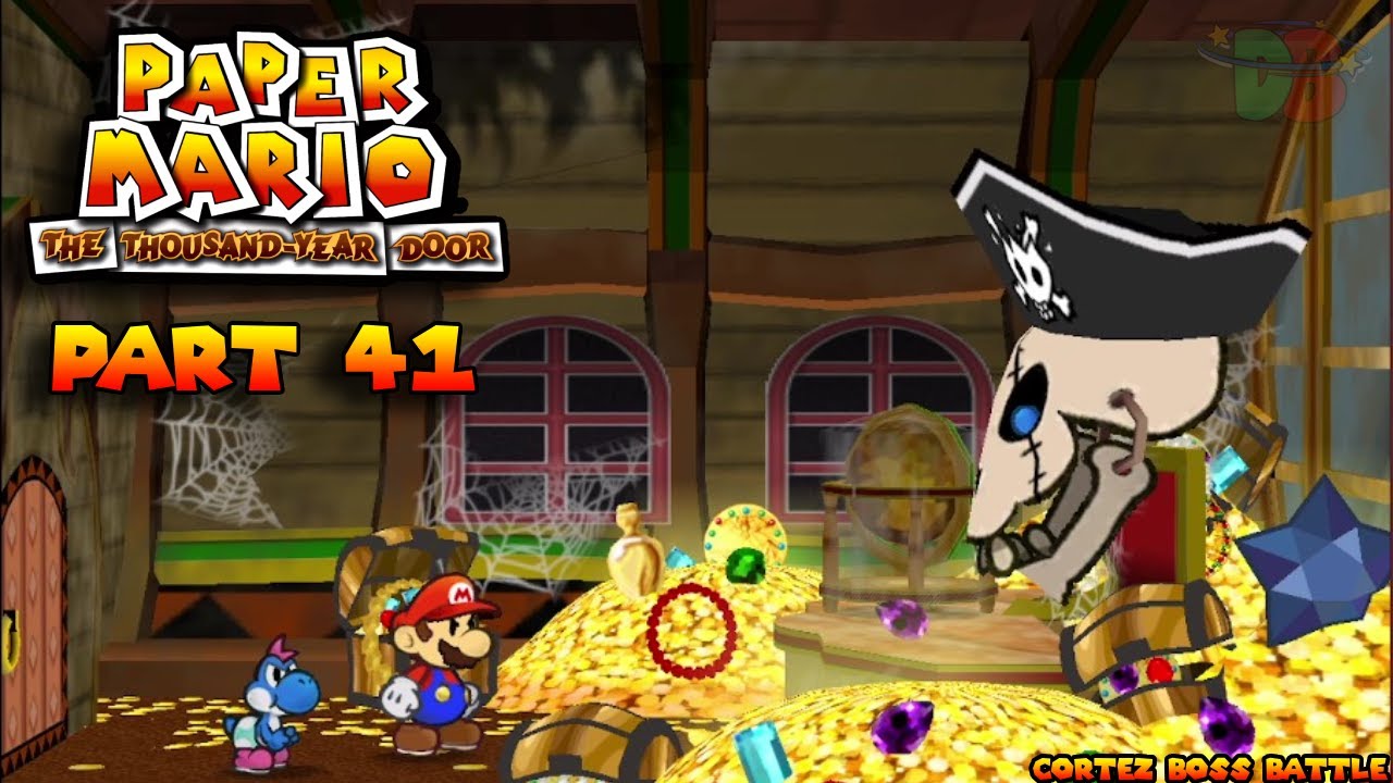 Paper Mario: The Thousand-Year Door - Part 41: Cortez Boss Fight! - YouTube