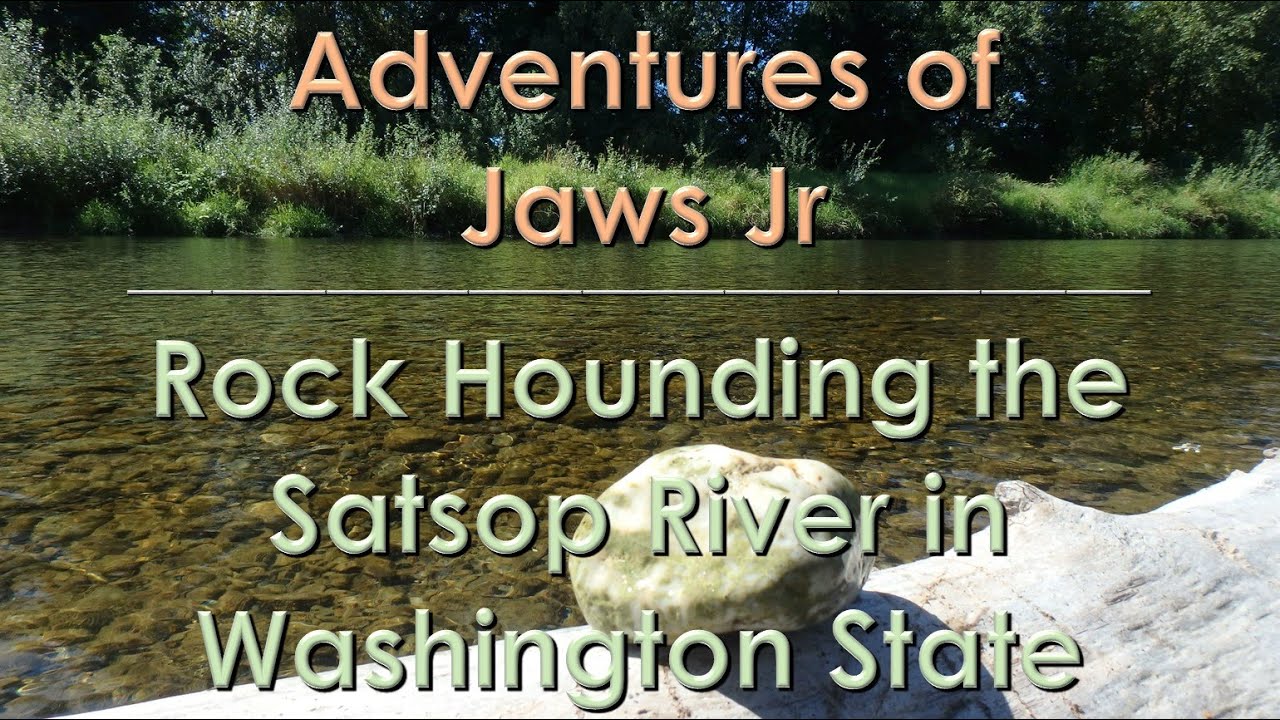 Rock Hounding the Satsop River in Washington State - YouTube